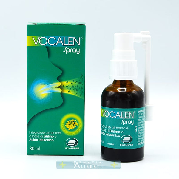 Vocalen spray 30 ml integratore voce erisimo e acido ialuronico ...