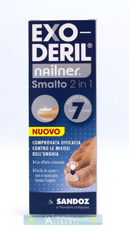 micosi dell'unghia, unghia gialla exoderil nailner ...